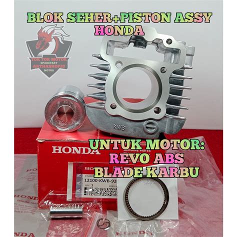 Jual BLOK SEHER ASLI ORIGINAL HONDA REVO ABS ABSOLUTE ABSOLUT BLADE