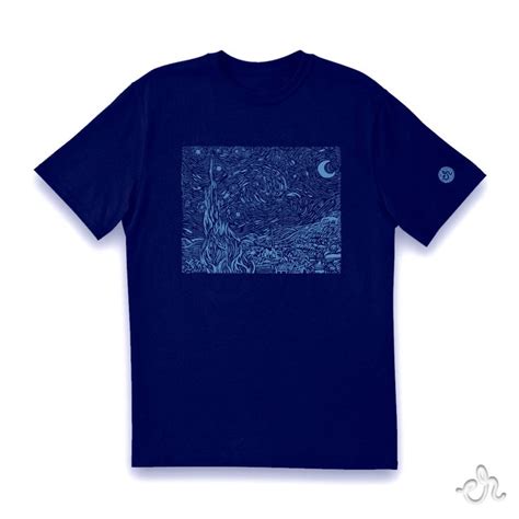Playera Inspirada En Van Gogh Alive Noche Estrellada Van Gogh