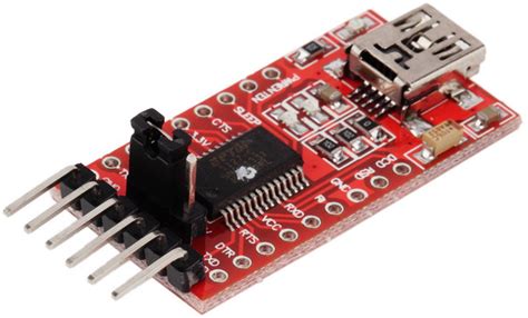 Ft232rl Ftdi Usb To Ttl Serial Converter Schematic