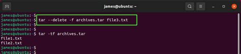 Linux tar コマンド