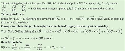 Chứng Minh 4 Điểm Đồng Phẳng Hướng Dẫn Chi Tiết Và Dễ Hiểu