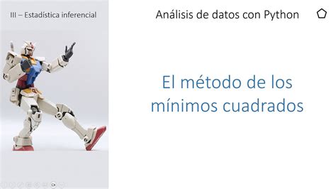 23 El método de los mínimos cuadrados YouTube