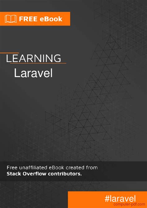 PDF Learning Laravel Free Tutorial For Beginners