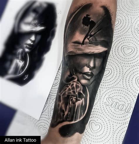 Pin Em Black And Grey Tattoo Tatuagem Preto E Cinza