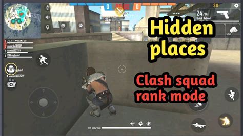 Clash Squad Rank Mode Hidden Place YouTube