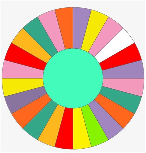 Wheel Clipart Fortune Blank Wheel Of Fortune Wheel Transparent Png