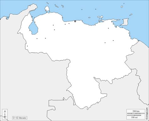 Venezuela Mapa Gratuito Mapa Mudo Gratuito Mapa En Blanco Gratuito