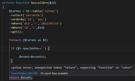 php errorexception undefined variable vcont stack overflow en español