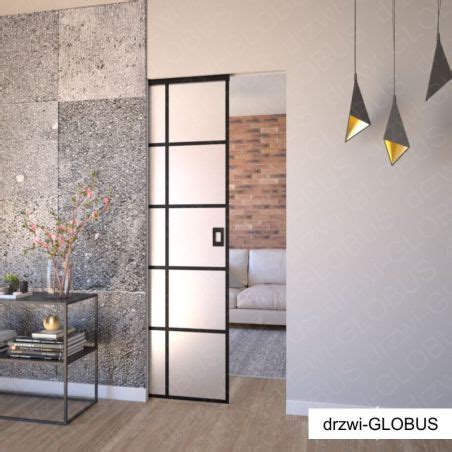 Drzwi Szklane Przesuwne W KASECIE PREMIUM LOFT Drzwi GLOBUS
