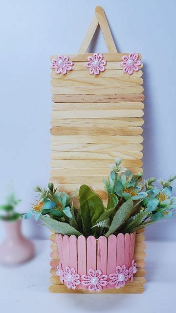Ideas De Arreglos De Pared Con Palitos De Helado