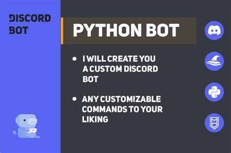 create a custom discord bot in python by rifatrahman695 fiverr