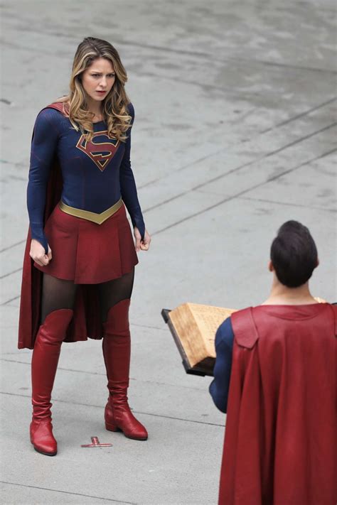 Melissa Benoist Filming Supergirl In Vancouver 09 GotCeleb