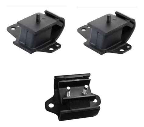 3 Soportes Motor Y Caja Nissan D21 2 4 4x2 Std 1986 1994 Envío gratis