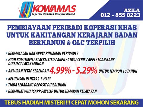 Pinjaman Peribadi Koperasi