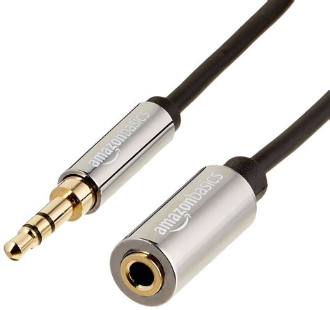Amazon Basics 3 5mm Male To Female Stereo Audio Extension Adapter Cable