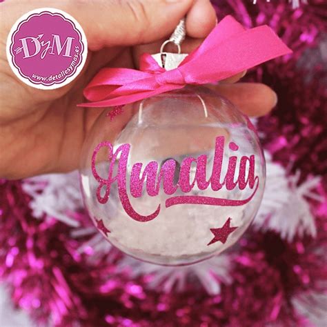 Bola De Navidad Personalizada 6 Cms