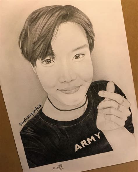 Bts Jhope Pencil Sketch Dreaming Pencildrawing D Pencildrawing