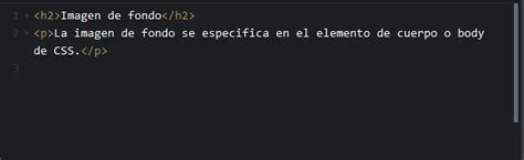 Cómo poner y cambiar una imagen de fondo en HTML