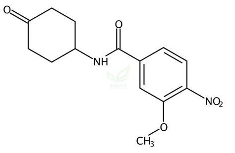 3 甲氧基 4 硝基 N 4 氧代环己基 苯甲酰胺 3 Methoxy 4 nitro N 4 oxocyclohexyl benzamide