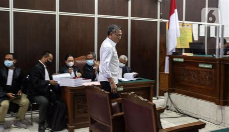 Kasus Obstruction Of Justice Agus Nurpatria Dituntut 3 Tahun Penjara