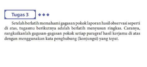 Kunci Jawaban Bahasa Indonesia Kelas 10 Halaman 20 Tugas 3 Tabel