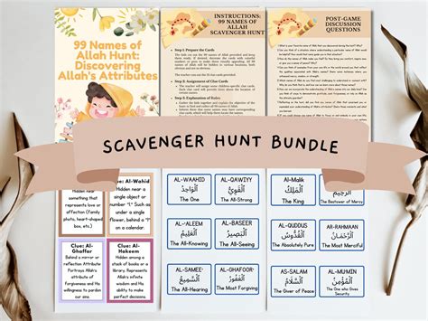 Eid Activity Printable Scavenger Hunt Ramadan Activity Book Muslim