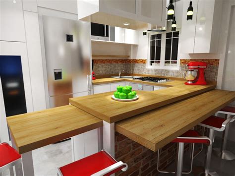 14 Cocinas Espectaculares Con Mesada De Madera Homify
