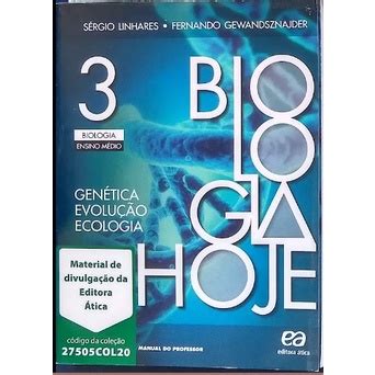 Biologia Hoje 3 Sergio Linhares Livro Do Professor Shopee Brasil