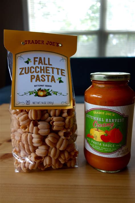 Trader Joe S Fall Zucchette Pasta Trader Joe S Autumnal Harvest