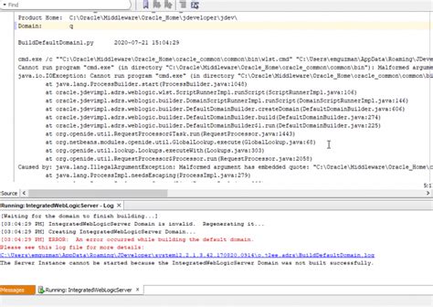 Solution Error In Jdeveloper Java Io Ioexception Cannot Run Program