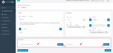 Claves SAT Para Productos Servicios Y Unidad De Medida InvoiceOne