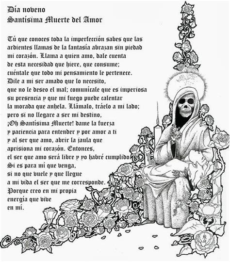 Arriba 91 Foto Oracion Para Que Regrese El Ser Amado Santa Muerte