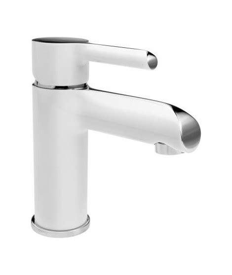 Kfa angelit bateria umywalkowa biały chrom 4722 815 40 Wodtech