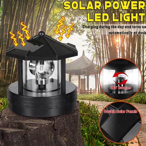 Phare de Jardin fiable d énergie solaire Balises lumière imperméable en