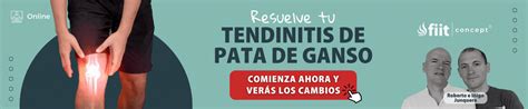 Tendinitis de la pata de ganso Qué es causas síntomas tratamiento y