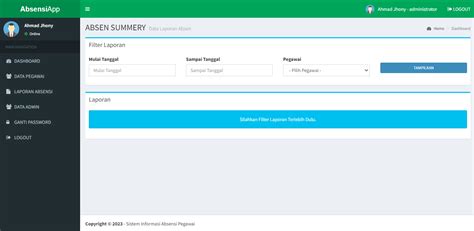 Source Code Aplikasi Absensi Berbasis Web Kios Code