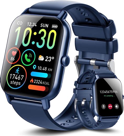 Ddidbi Montre Connectée Femme Homme avec Appel Bluetooth 1 85 HD