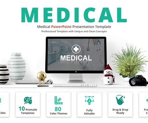 Plantilla de PowerPoint médicos y sanitarios