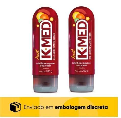 Kit Und Gel Lubrificante Ntimo Hot Kmed Frasco G Cimed