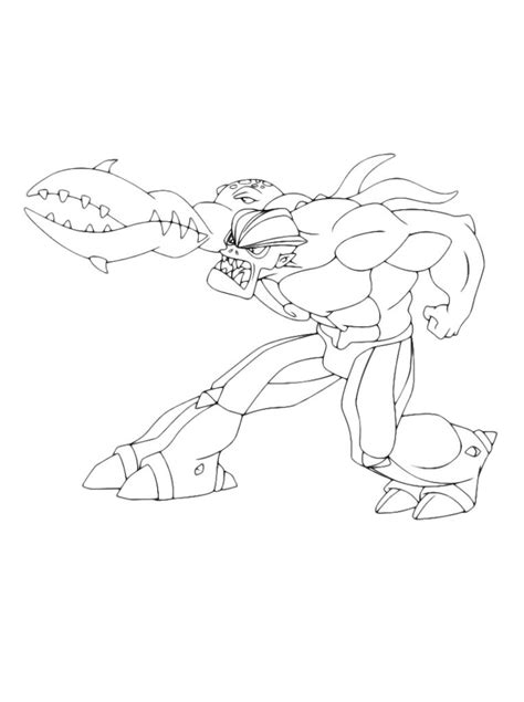 Gormiti Da Colorare 59 Disegni Da Colorare