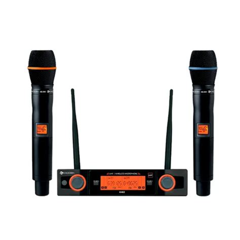 Microfone Sem Fio Kadosh K M Uhf Duplo