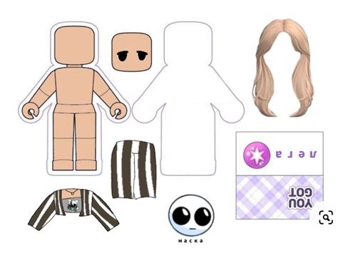 Blind Bag Roblox Page Paper Dolls World Artofit