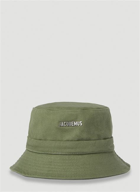Jacquemus Le Bob Gadjo Hat In Khaki Jacquemus