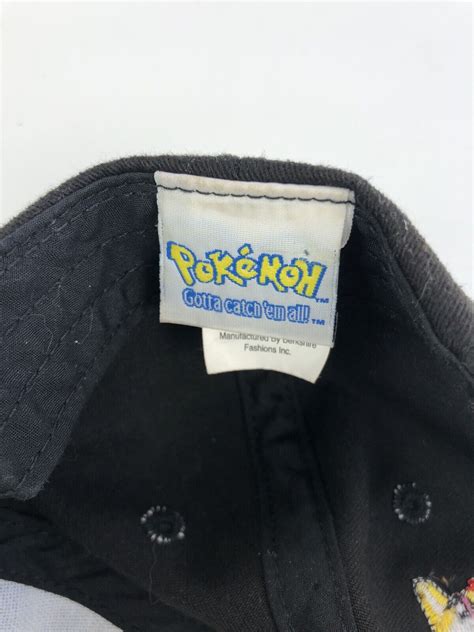 Mavin Vintage Youth Pokemon Hat Ash Ketchum Pikachu Cap Gotta Catch