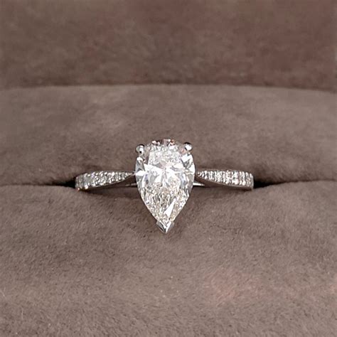 Carat Pear Shaped Diamond Engagement Ring Ubicaciondepersonas Cdmx Gob Mx