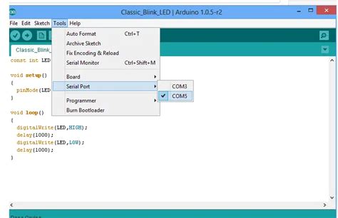 blink led with arduino tutorial with circuit and program