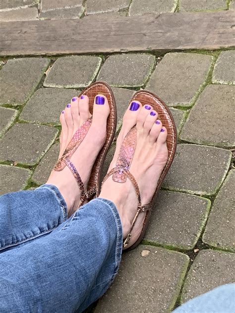 My Wife Teasing Me With Her Sam Edelman Thong Sandals Flickr