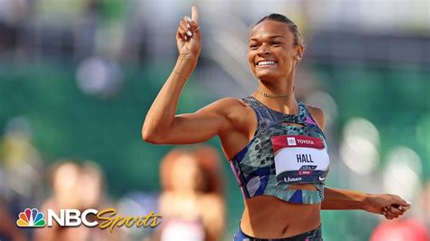 Anna Hall Dominates For Heptathlon National Title Nbc Sports Youtube