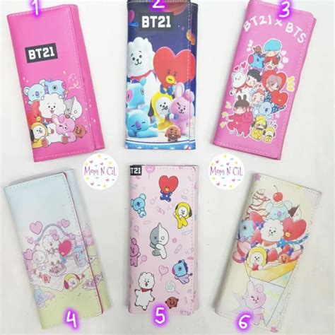 Angpao Girls BT21 BTS Korea Army Chimmy Koya Cooky Shooky Shooky RJ