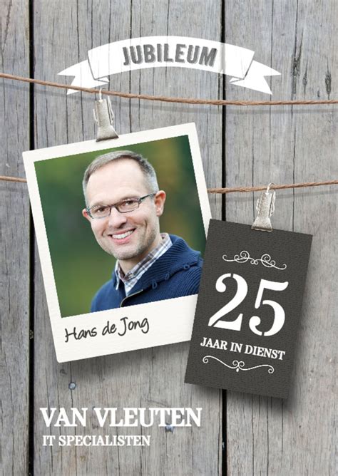 Uitnodiging Jubileum Medewerker Kaartje2go